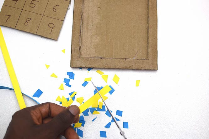DIY Cardboard puzzle Games for kids - Easy paper crafts for kids