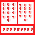 Free Printable Valentine's Day File Folder Matching Game