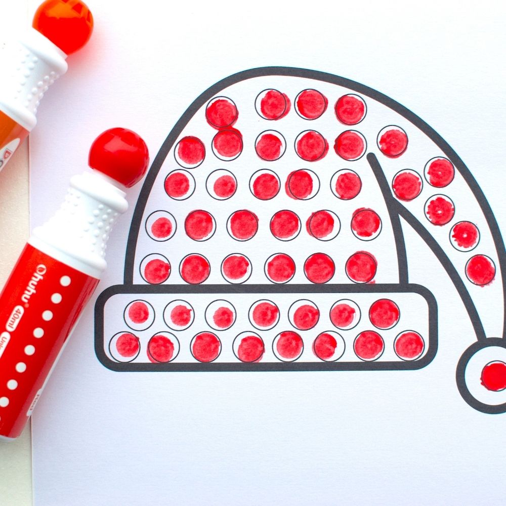 Christmas Dot Painting