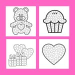 Valentines Dot Painting Activity for preschool, kindergarten and toddlers