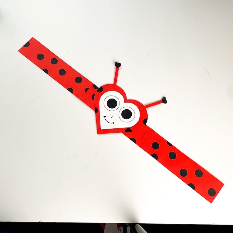 Ladybird Headband Kids Craft (Free Printable Template)