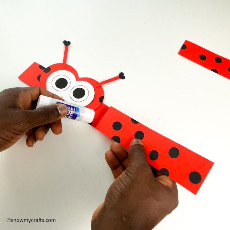 Ladybird Headband Kids Craft (Free Printable Template)