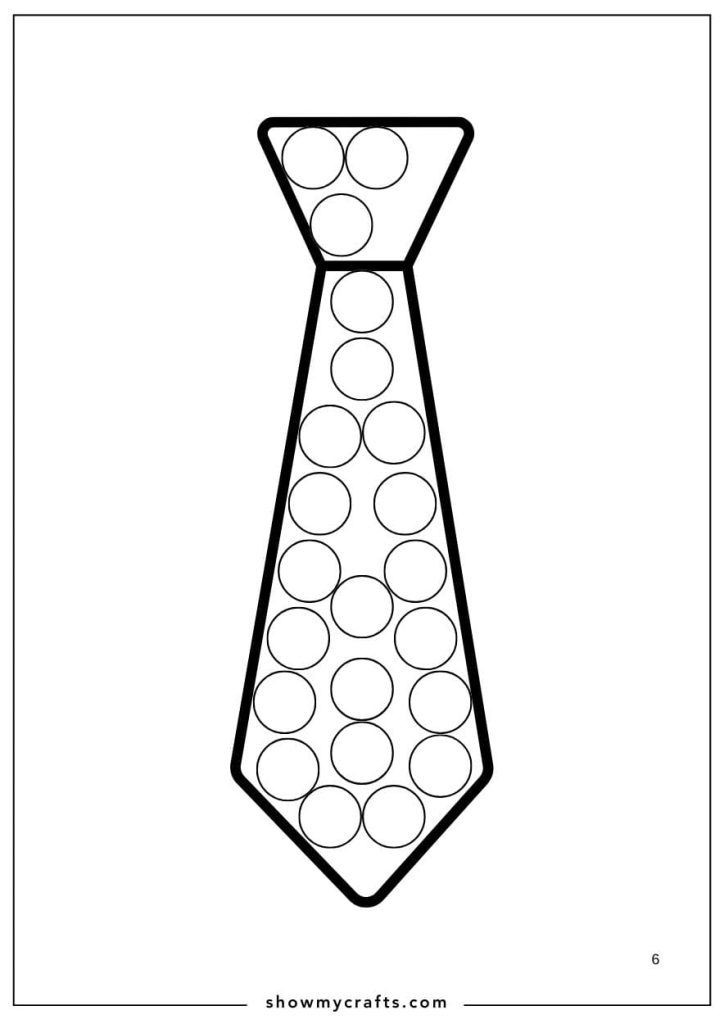 Father’s Day Dot Painting Printables - Kids Crafts Printables Free ...