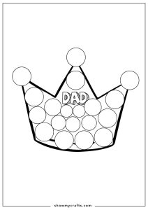 Father’s Day Dot Painting Printables - Kids Crafts Printables Free ...