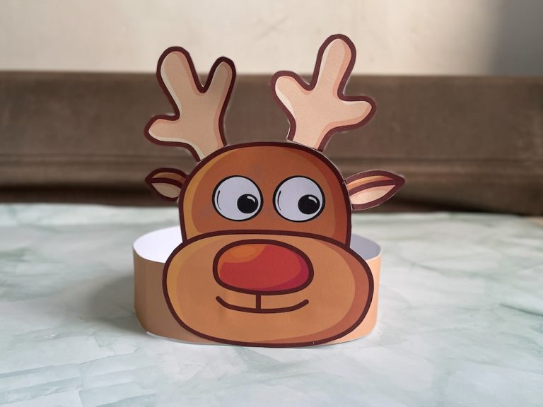 Reindeer Headband Craft - Kids Crafts Printables with Free Reindeer ...