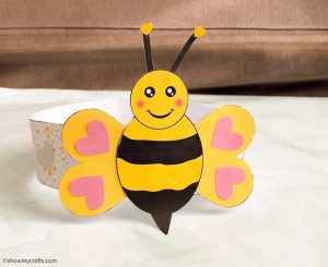 Bee Headband Craft for Kids - Kids Crafts Printables Free Template
