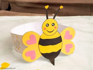 Bee Headband Craft for Kids - Kids Crafts Printables Free Template
