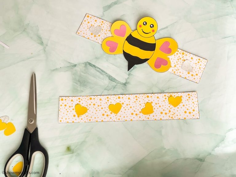 Bee Headband Craft for Kids - Kids Crafts Printables Free Template