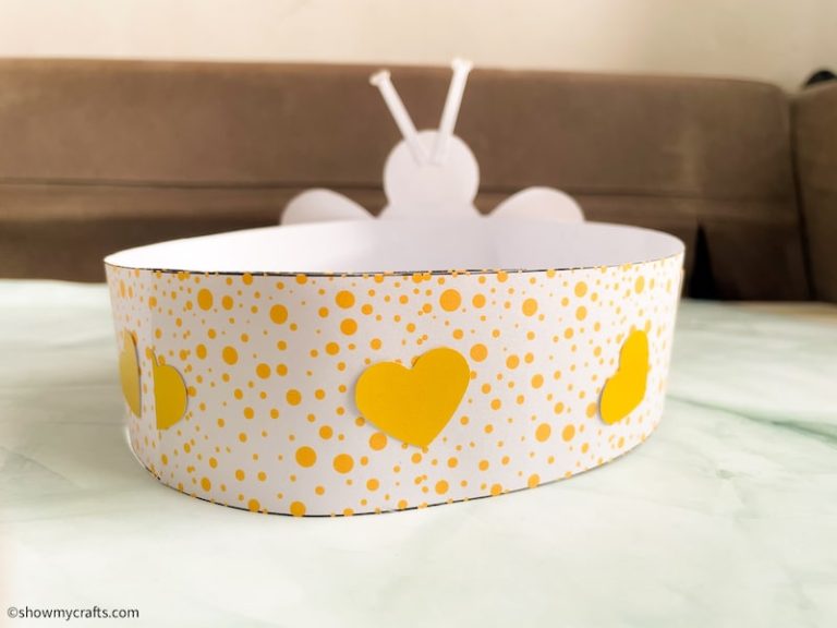 Bee Headband Craft for Kids - Kids Crafts Printables Free Template
