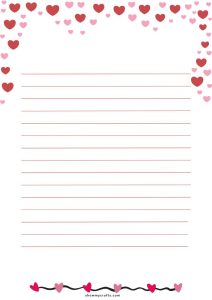 Free Printable Valentine's Day Writing Paper