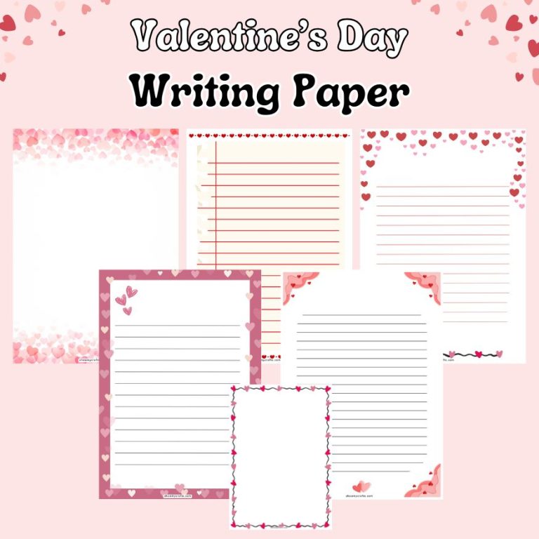 Free Printable Valentine's Day Writing Paper